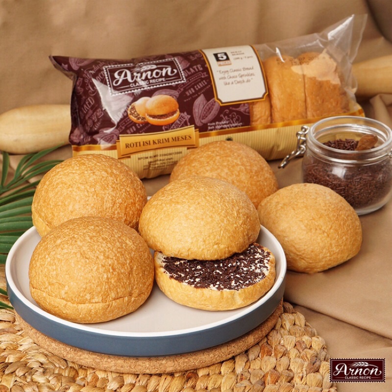 Jual Roti Arnon / Roti Paroti Cream Messes Coklat 200gr | Shopee Indonesia