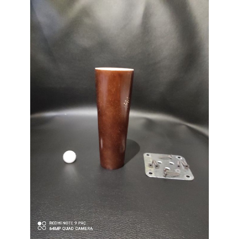 Jual set kaki kayu sofa kayu walnut coklat 15 cm lurus | Shopee Indonesia