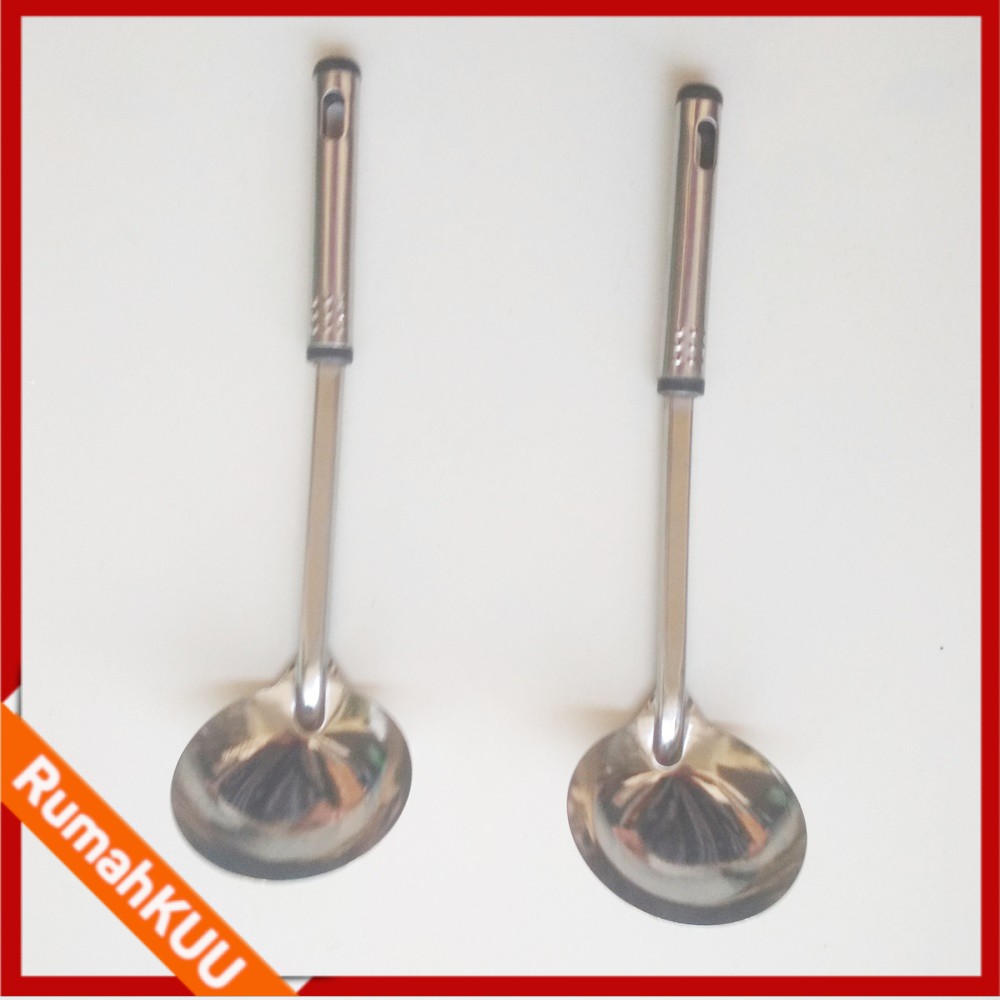 Jual SENDOK SAYUR STAINLESS 18CM irus sayur centong | Shopee Indonesia