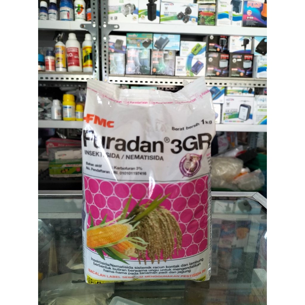 Jual FURADAN 3GR KEMASAN PABRIK 1 KG INSEKTISIDA PEMBASMI HAMA | Shopee ...