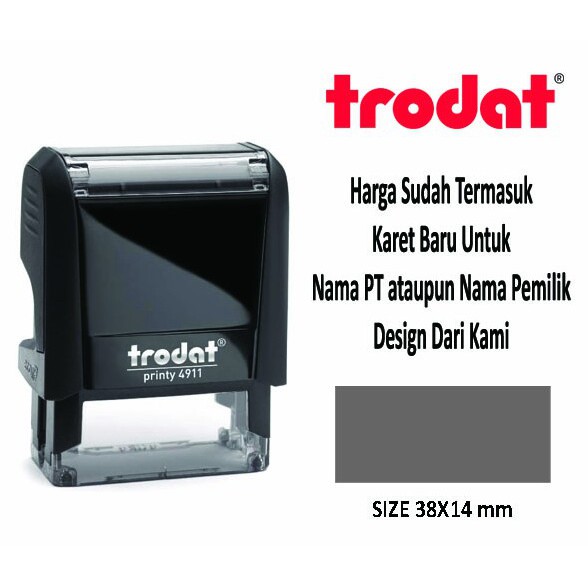 Jual stempel trodat kotak | Shopee Indonesia