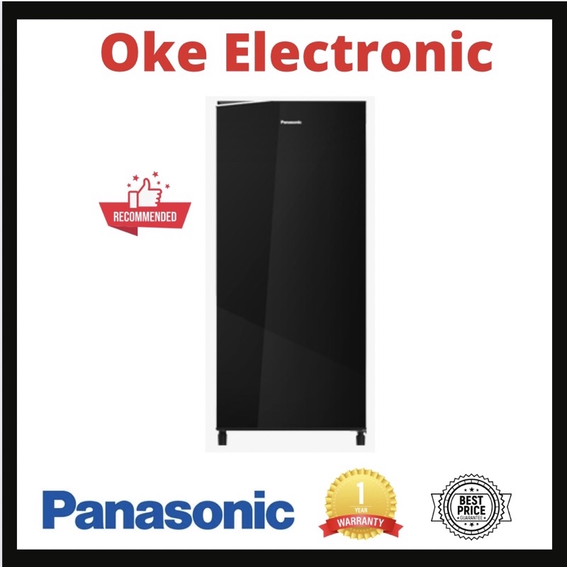 Jual KULKAS / LEMARI ES 1 PINTU PANASONIC 1 PINTU 155L - NR-AF171SPK | Shopee Indonesia