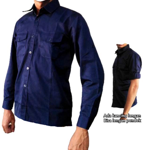 Jual Seragam Kemeja PDL PDH polos Tactical NET TV | Shopee Indonesia