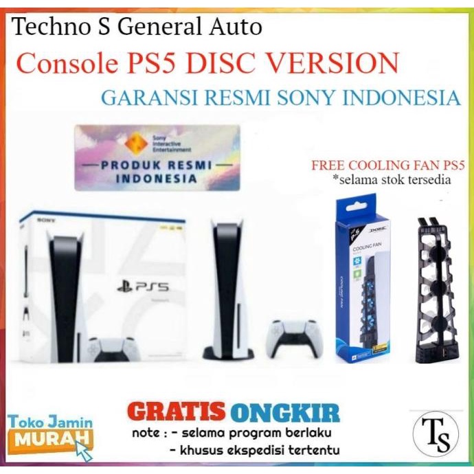 Jual Console PS5 Konsol PS 5 Playstation 5 DISC VERSION Garansi Resmi Sony | Shopee Indonesia