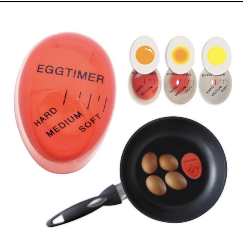 Jual Egg Timer Boiled Alat Pengukur Kematangan Telur Indikator Masak ...