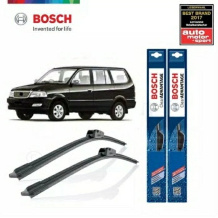 Jual Wifer BOSCH Kijang Kapsul LGX Original Clear Advantage Wiper Frameless | Shopee Indonesia