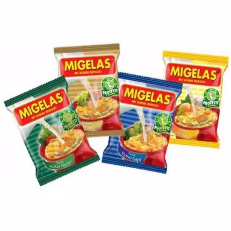 Jual migelas all varian isi 10 sachets 28 Gr | Shopee Indonesia
