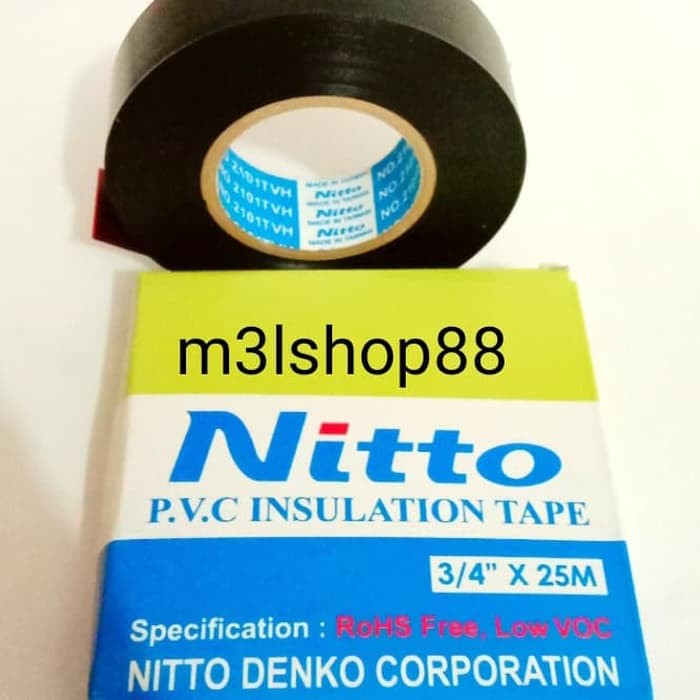 Jual isolasi listrik nitto | Shopee Indonesia