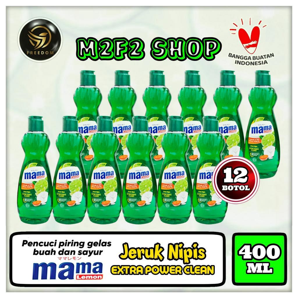Jual Mama Lemon Sabun Cuci Piring Extra Power Clean Botol Pet - 400 ml ...
