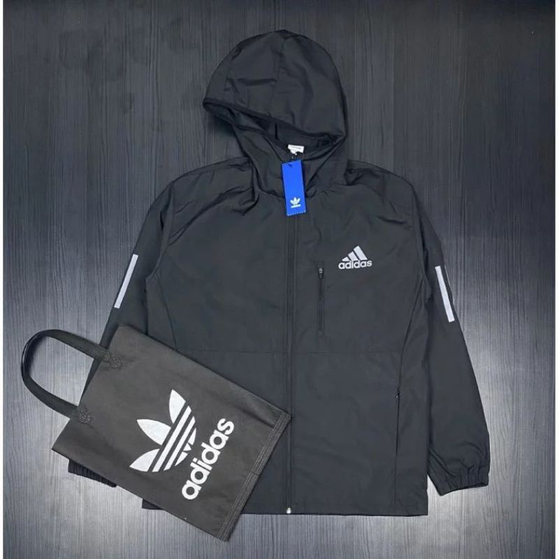Jual JAKET ADIDAS WATERPROOF FULL TAG LABEL CASUAL HYPE FASHION PRIA ...