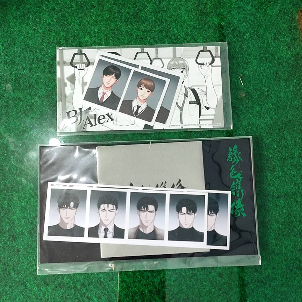 Jual photocard id card BJ Alex - Under The Greenlight official Lezhin ...