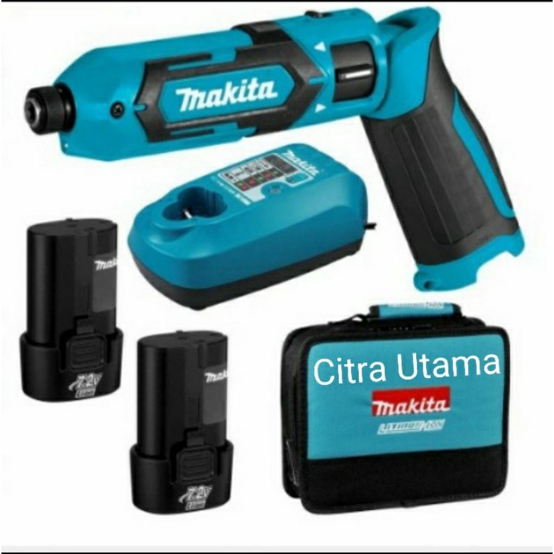 Jual Mesin Obeng 12V Cordless Impact Screw Driver MAKITA TD022DSE TD ...