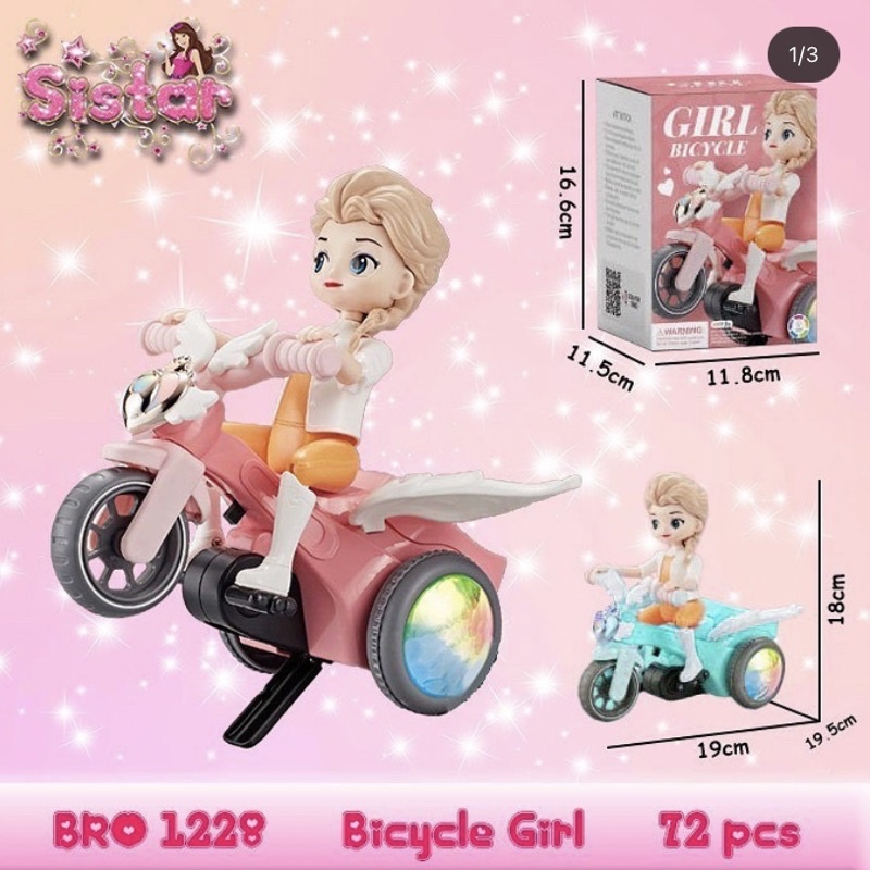Jual LD-151B PRINCESS FROZEN BICYCLE | Shopee Indonesia