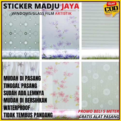 Jual STIKER KACA/STICKER KACA/STIKER KACA JENDELA RUMAH/STICKER KACA ...