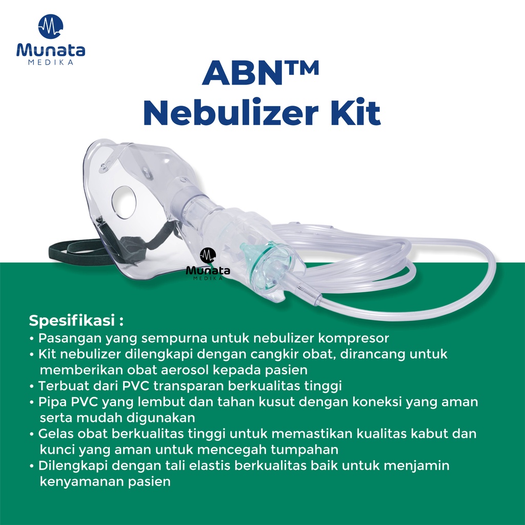 Jual Masker Nebulizer ABN dewasa atau anak | Shopee Indonesia