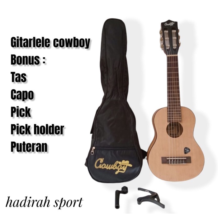 Jual Gitar akustik cowboy gitarlele gitar mini 6 senar guitalele ...
