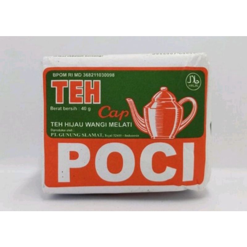 Jual TEH POCI HIJAU 40 GRAM | Shopee Indonesia