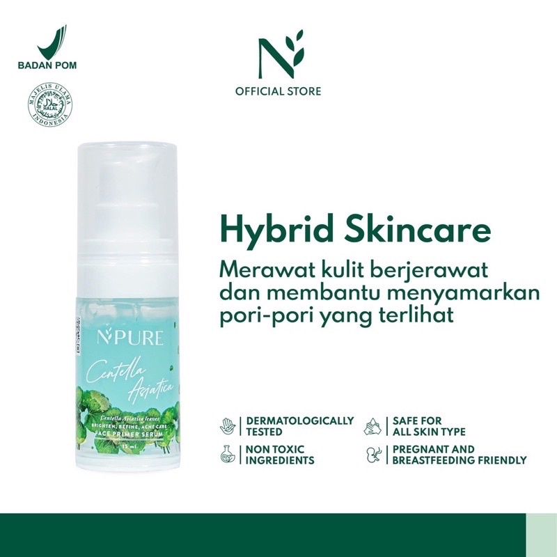 Jual NPURE PRIMER SERUM CENTELLA ASIATICA (acne care) | Shopee Indonesia