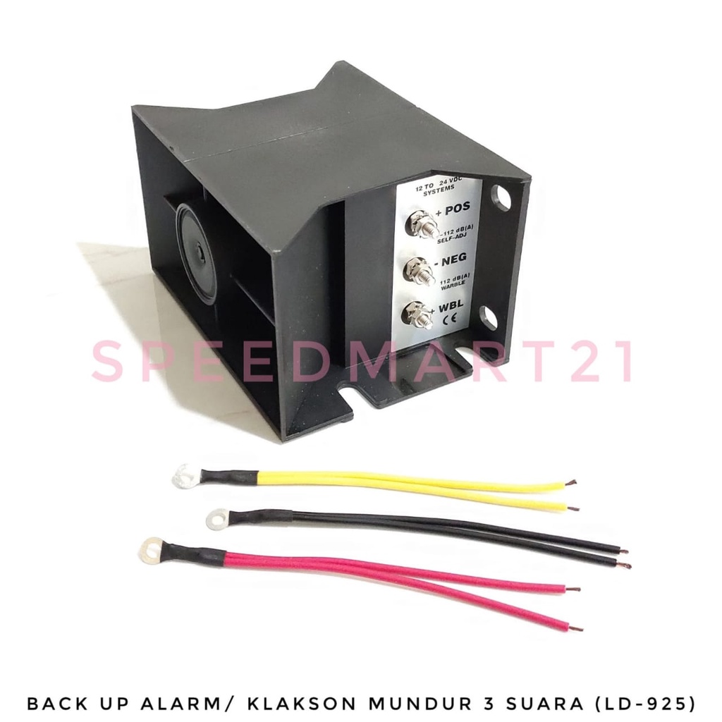 Jual KLAKSON ATRET / BACK HORN / ALARM MUNDUR TRUCK 3 SUARA 12V/24V ...