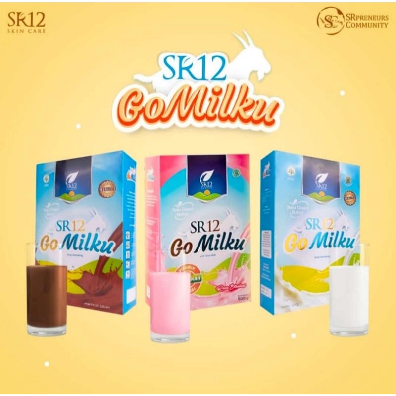 Jual GOMILKU SR12 SUSU KAMBING ETAWA KEMASAN 600 Gram | Shopee Indonesia