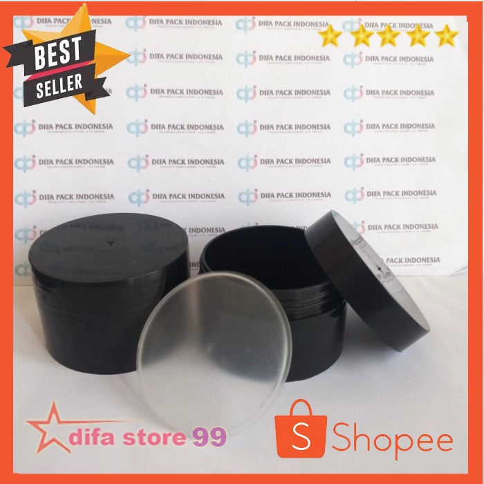 Jual Pot pomade gatsby 100gr hitam with plug/penyekat | Shopee Indonesia