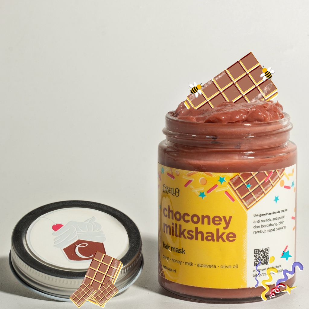 Jual Hair Mask Choconey Milkshake | Spesialis Rambut Rontok | Shopee ...