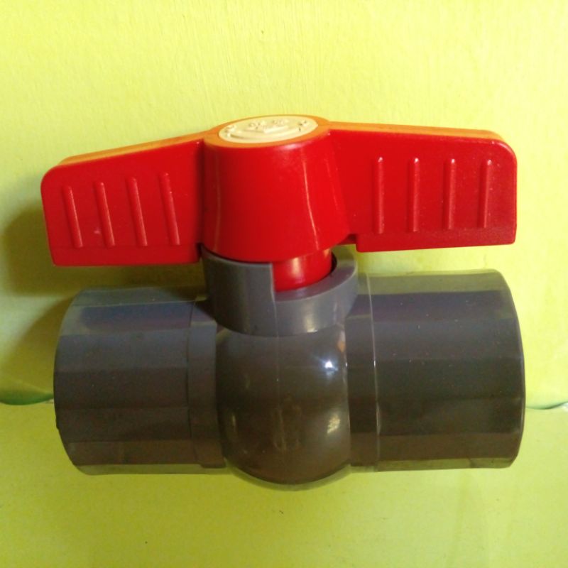 Jual Stop Kran Pipa 1" inch | Stop Kran Pipa PVC Murah Ballvalve ...