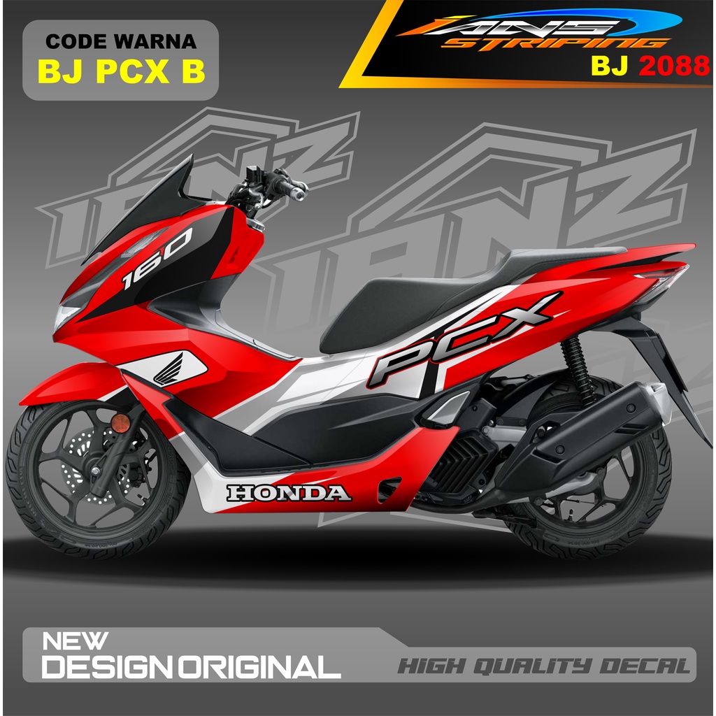 Jual STIKER FULL BODY PCX 150 / DECAL STICKER MOTOR HONDA PCX 160 ...