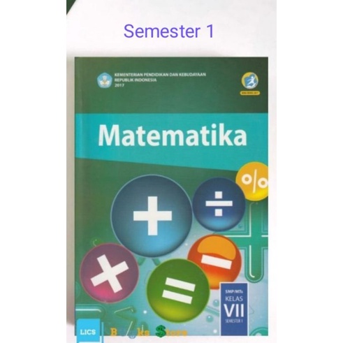 Jual Buku Matematika SMP kelas VII smt 1 | Shopee Indonesia