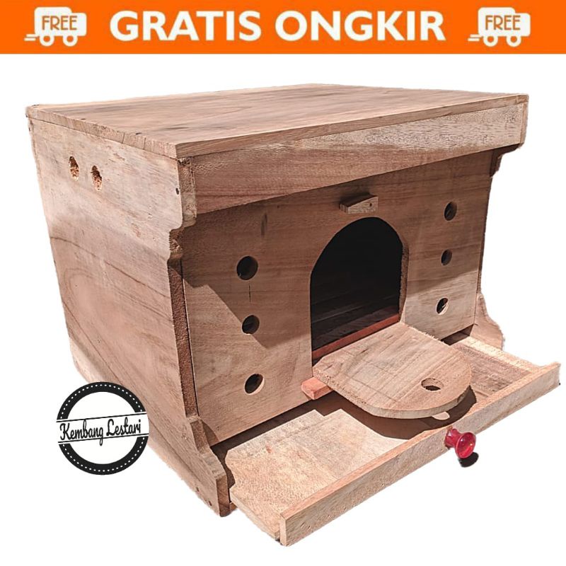 Jual GUPON PAGUPON KANDANG BURUNG DARA MERPATI KAYU | Shopee Indonesia