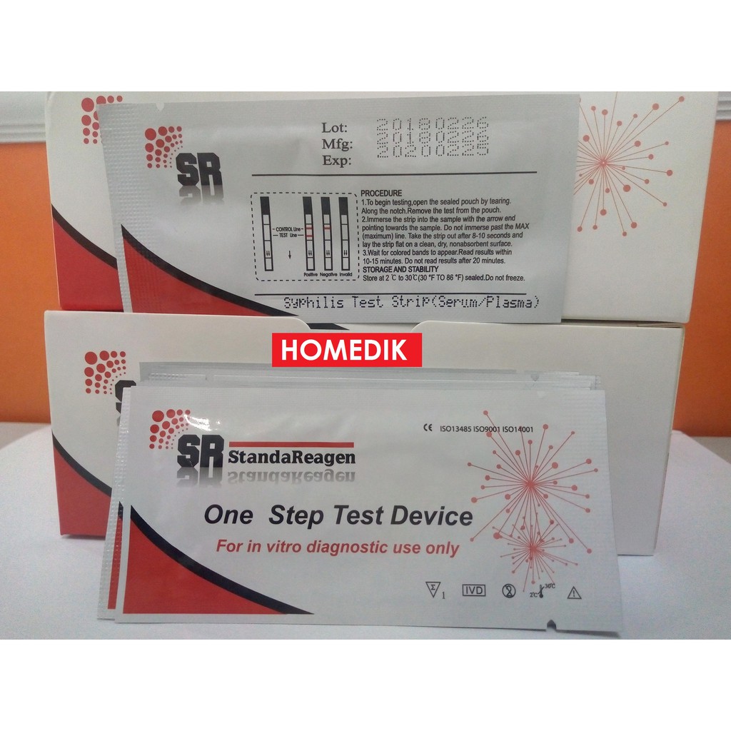 Jual Syphilis Test Strip(Serum/Plasma) | Shopee Indonesia