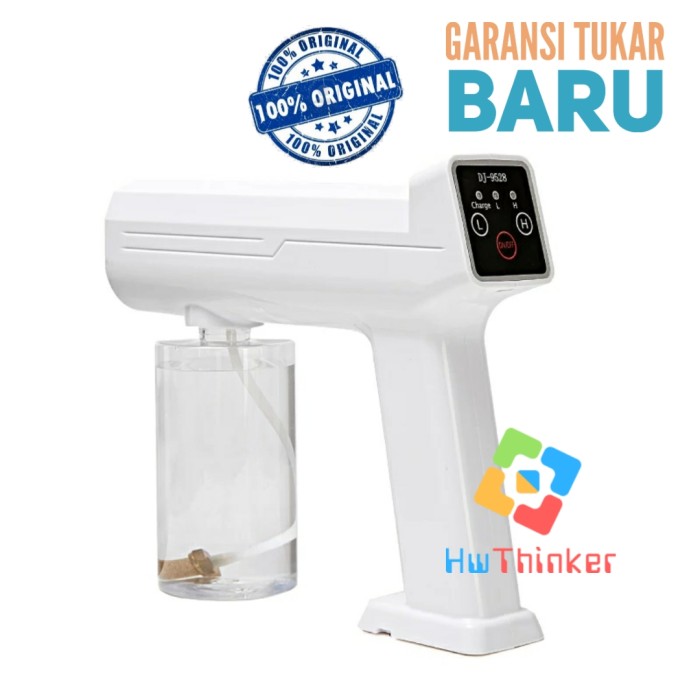 Jual Portable Nano Atomizer Spray Gun Disinfectant Cordless Digital ...