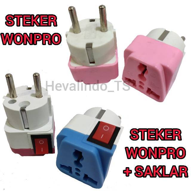 Jual Steker wonpro saklar steker wanpro steker serbaguna cok serbaguna ...