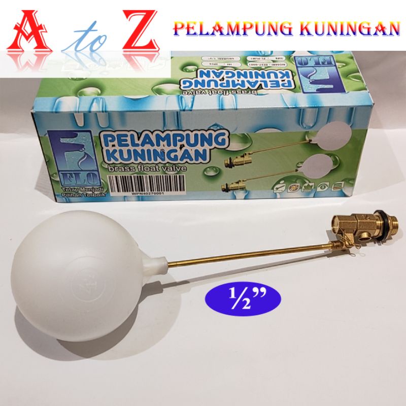Jual pelampung air tandon kuningan 1/2"/toren 0,5 in/pelampung tedmon ...