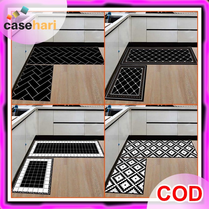 Jual Memory Foam Mat Keset Kaki Anti Slip Keset Kamar Mandi 1 Set 2 ...