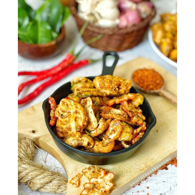 Jual Seblak Kering Dapur Cabai Kerupuk Mix | Sebring Cikruh Bumbu ...