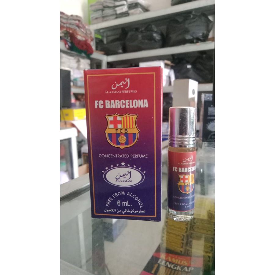 Jual FC BARCELONA - Parfum/Minyak Wangi Alyamani Roll On 6ML - Parfum ...