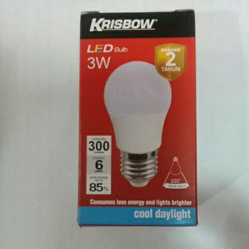 Jual Krisbow Lampu LED 3w Putih Original | Shopee Indonesia