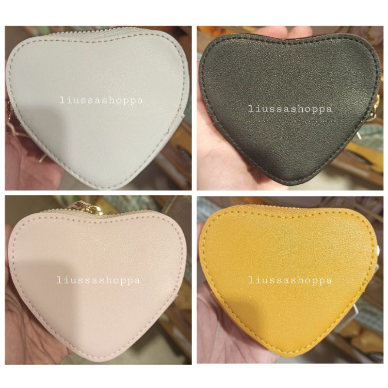 Jual Dompet Koin Miniso - Simple Heart Coin Purse | Shopee Indonesia