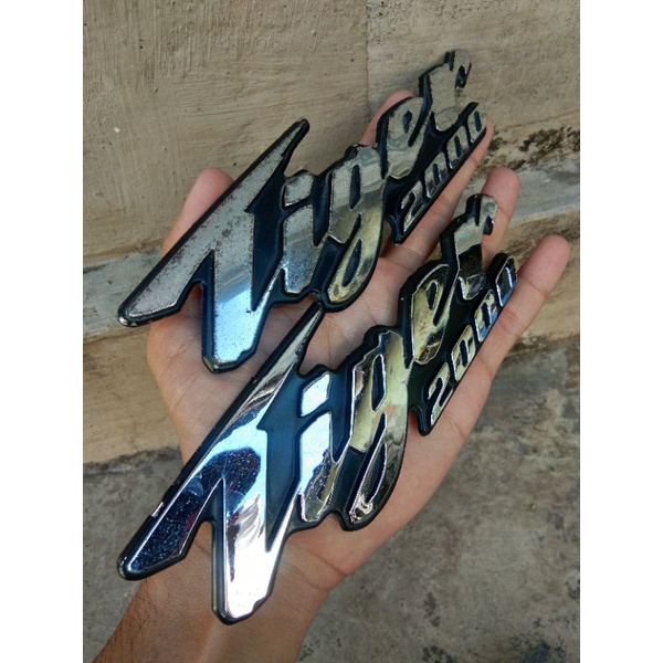 Jual Emblem Logo Tangki Honda Tiger 2000 Tiger Lama Tiger Lawas ...