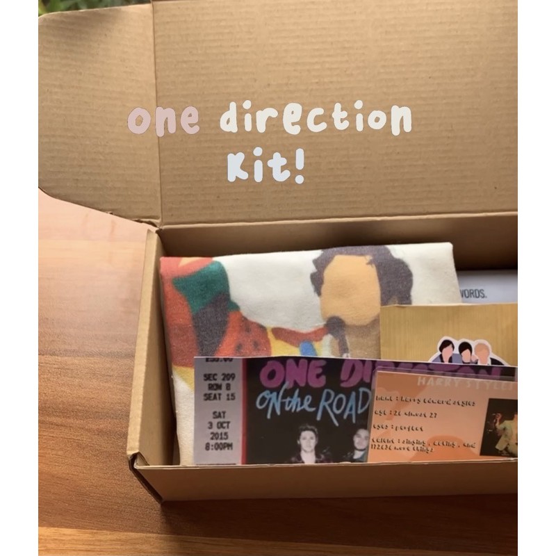 Jual one direction kit (WITH TOTE BAG) | Shopee Indonesia