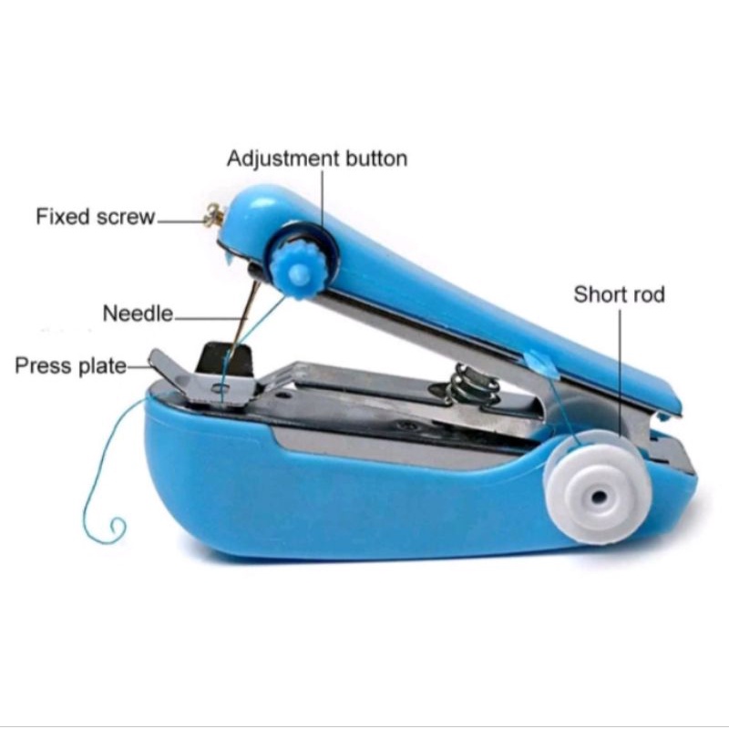 Jual alat jahit mesin jahit mini portable jahit tangan model staples ...