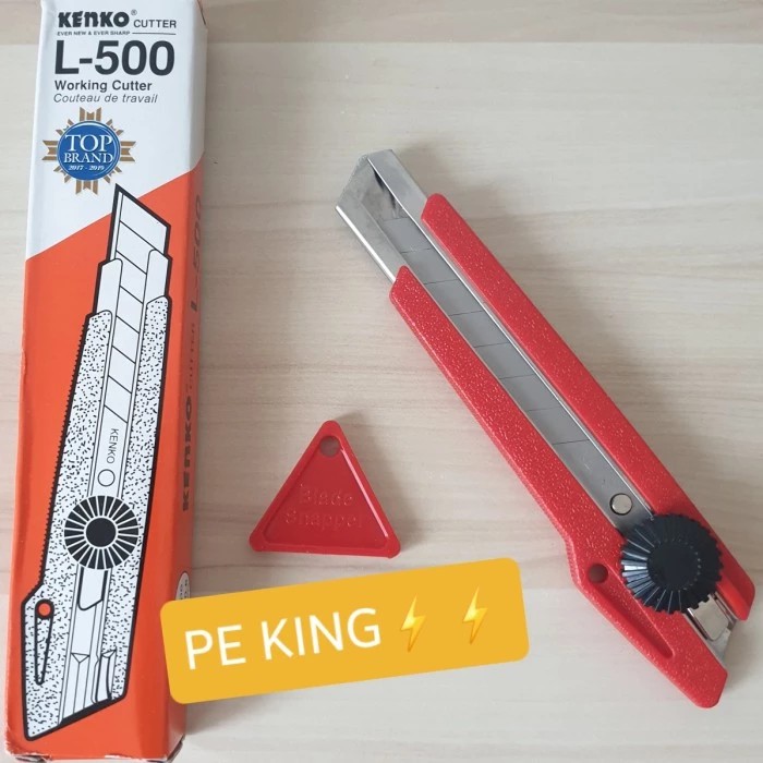 Jual Cutter KENKO L500 silet L 500 L-500 Awet Kirim Kilat Surabaya ...