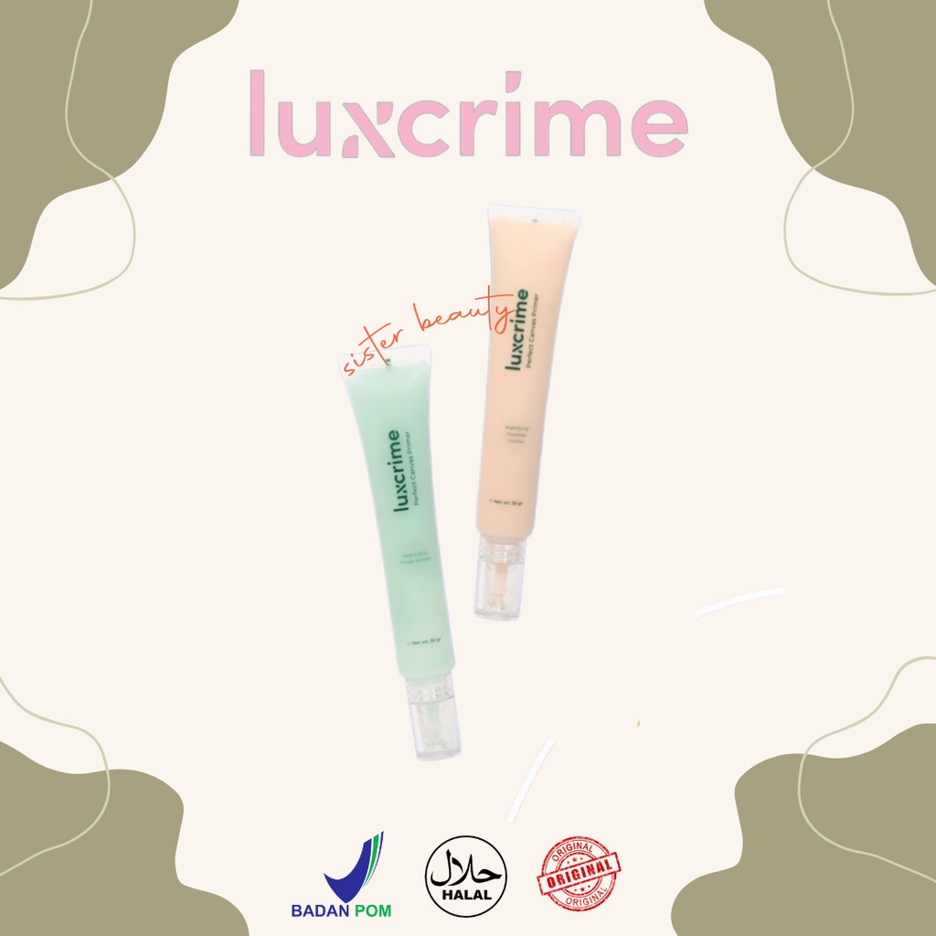 Jual SisterBeauty - Luxcrime Perfect Canvas - Mattifying Poreless ...