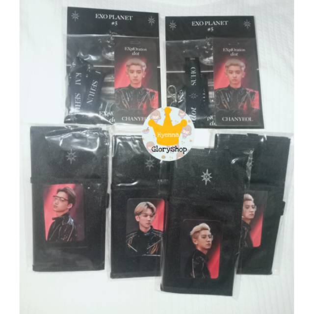 Jual EXO TICKET HOLDER + PHOTOCARD SET & LANYARD (EXPLORATION DOT GOODS ...