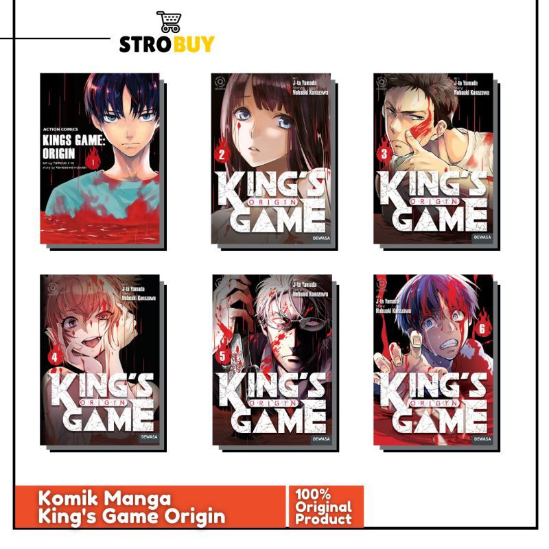 Jual Komik Kings Game Origin Volume 1, 2, 3, 4, 5, 6 (Tamat) | Shopee ...