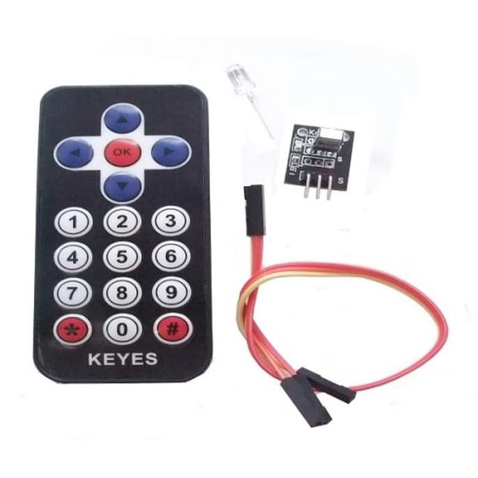 Jual Remote Control 17 Tombol Key Infrared Infra Merah Ir Arduino ...