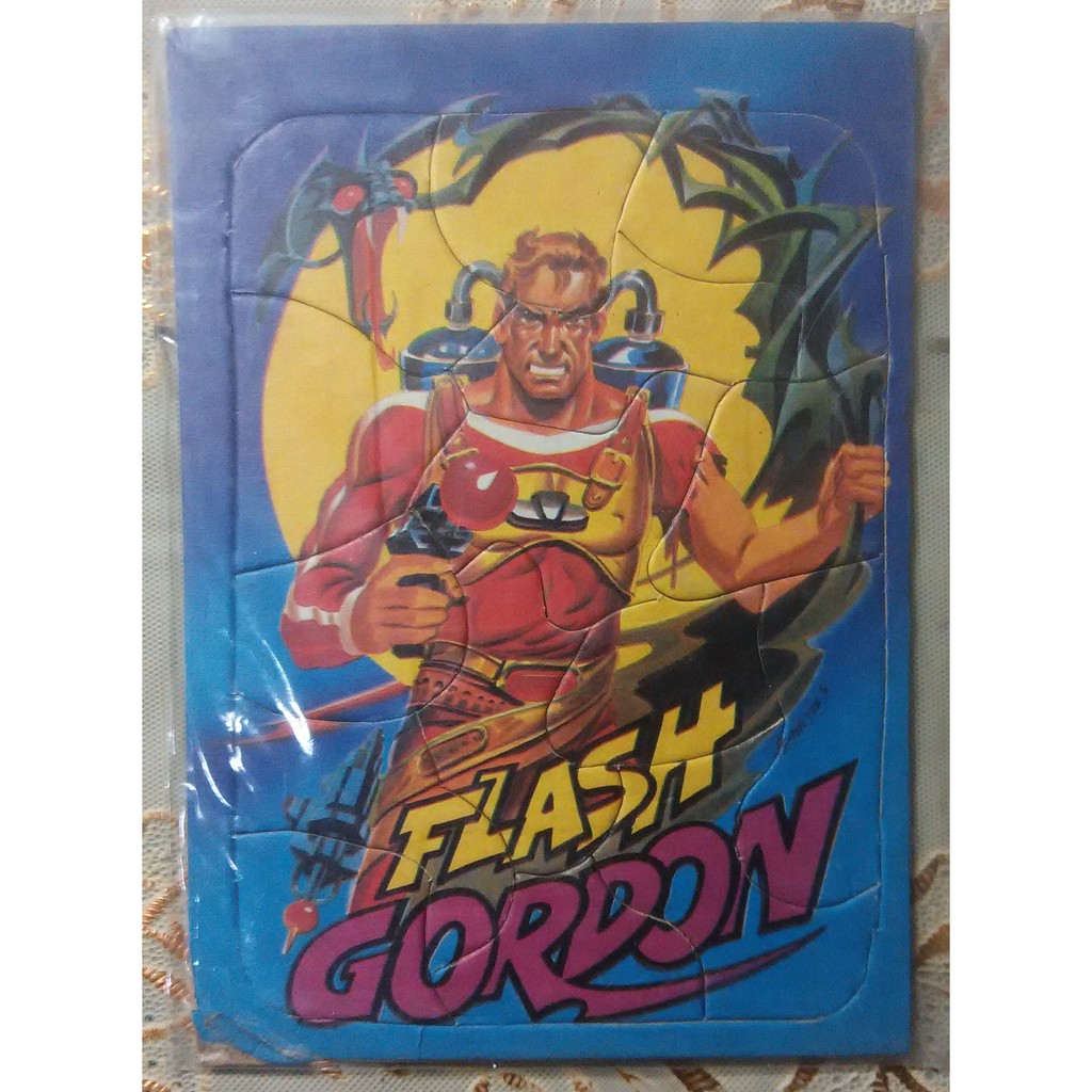 Jual PUZZLE JADUL LAWAS ANTIK Bongkar Pasang Vintage Flash Gordon ...