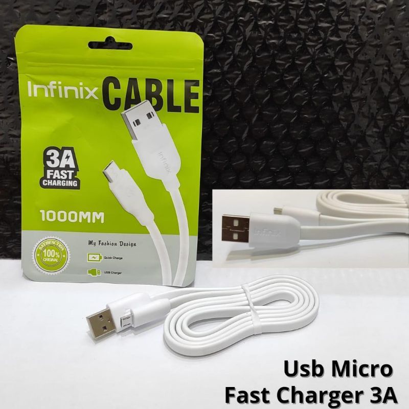 Jual kabel data charger/cabel data Casan Infinix Micro original/kabel ...