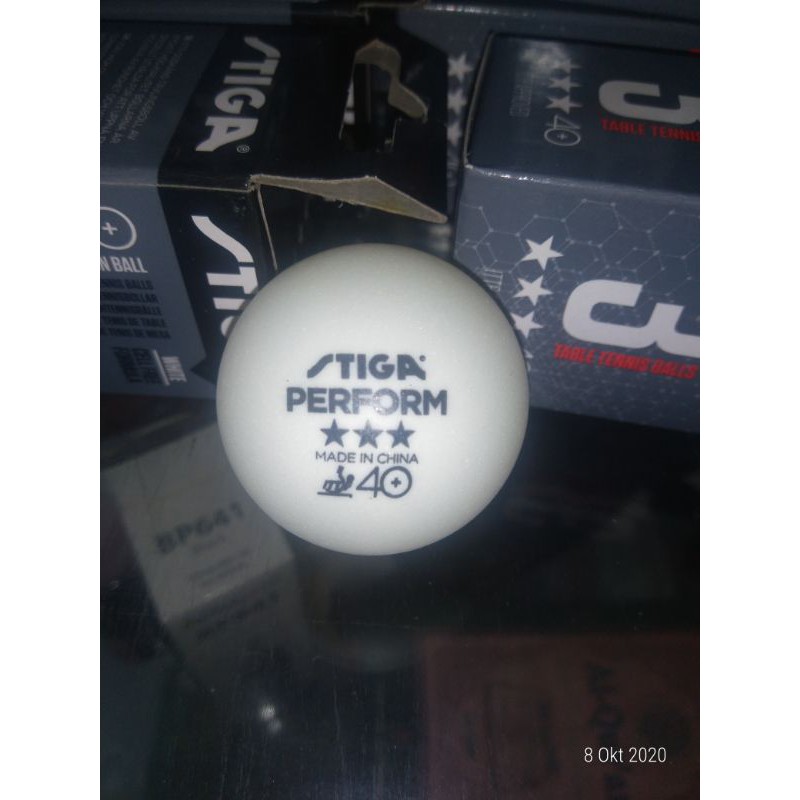 Jual Bola tenis meja STIGA 40+*** COMPETITION ORI | Shopee Indonesia